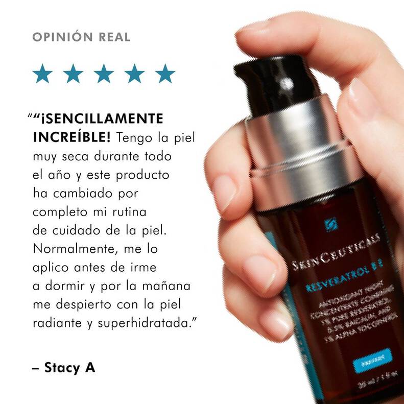 Resveratrol B E: Sérum facial noche antiedad | SkinCeuticals